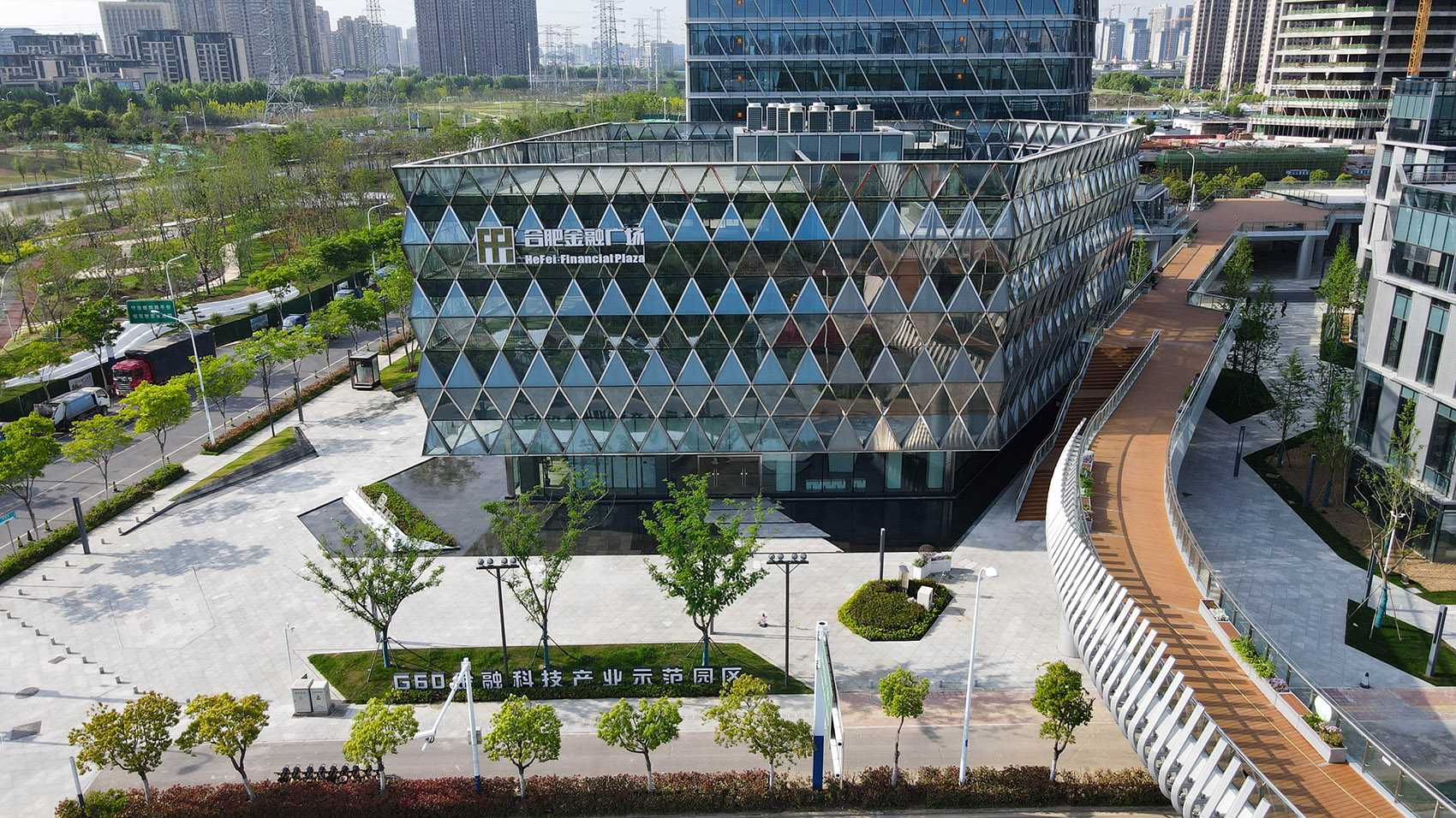 Hefei Financial Plaza by Shanghai Urban Architecture Design Co.,Ltd ...