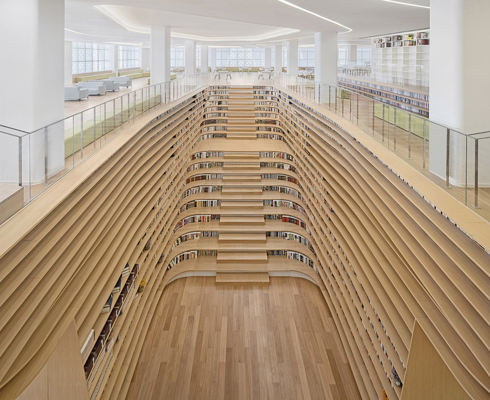 Terrace Library and Cave Museum / UDG · Very Studio - 谷德设计网