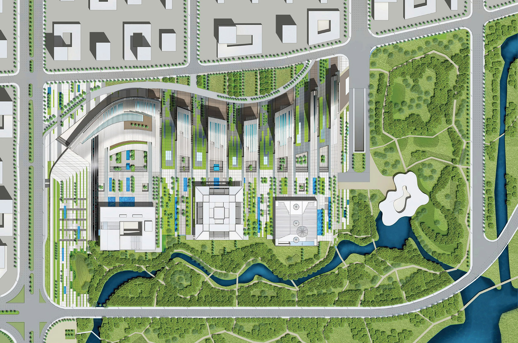 Jining Cultural Industry Park (Jining Cultural Center Phase III) by LLA ...