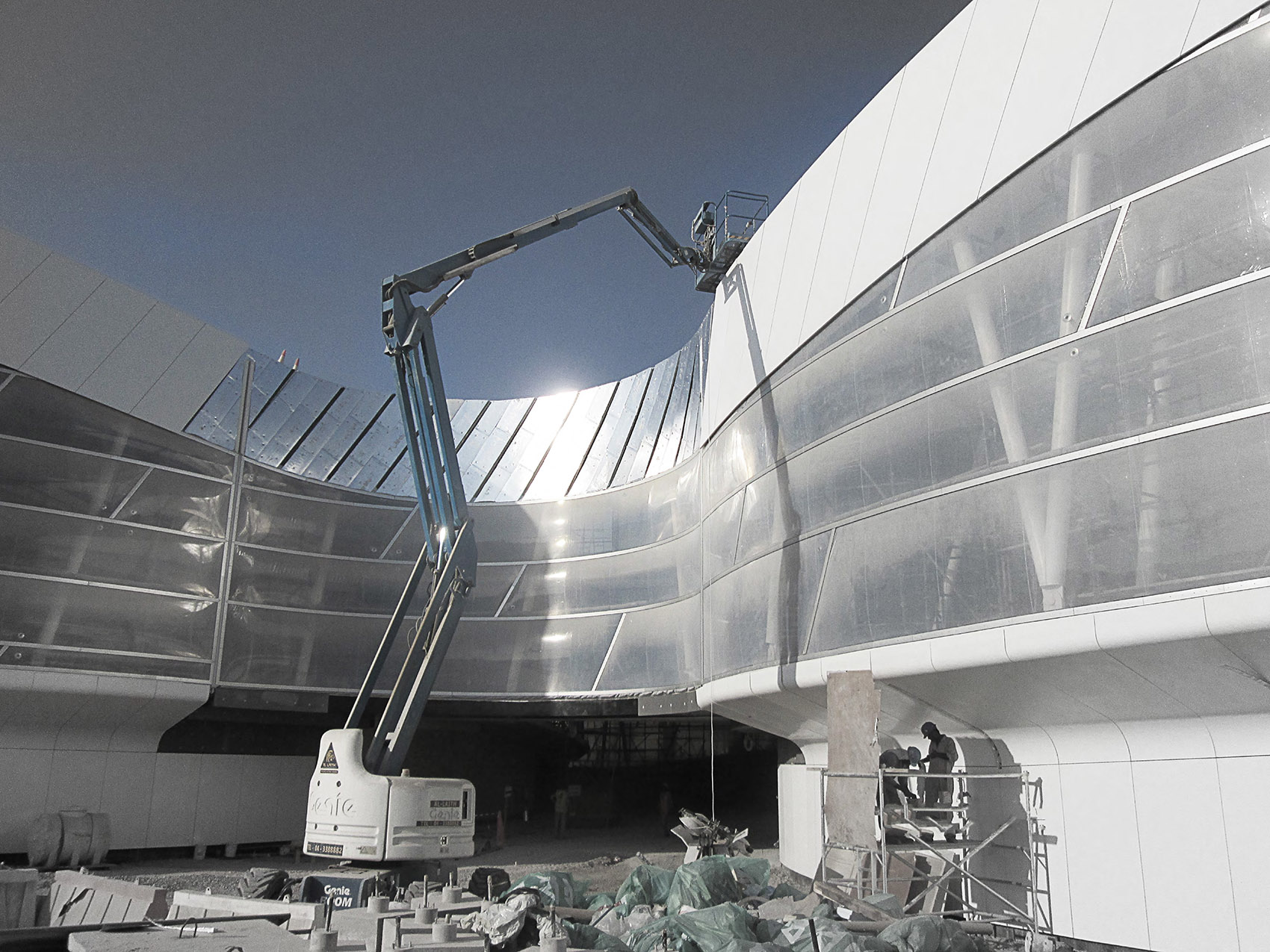 Tri-climatic Biosphere, Abu Dhabi, UAE by Leeser Architecture - 谷德设计网