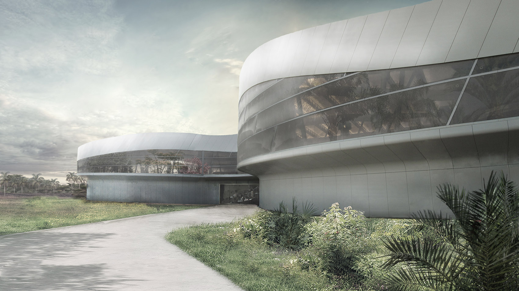 Tri-climatic Biosphere, Abu Dhabi, UAE by Leeser Architecture - 谷德设计网