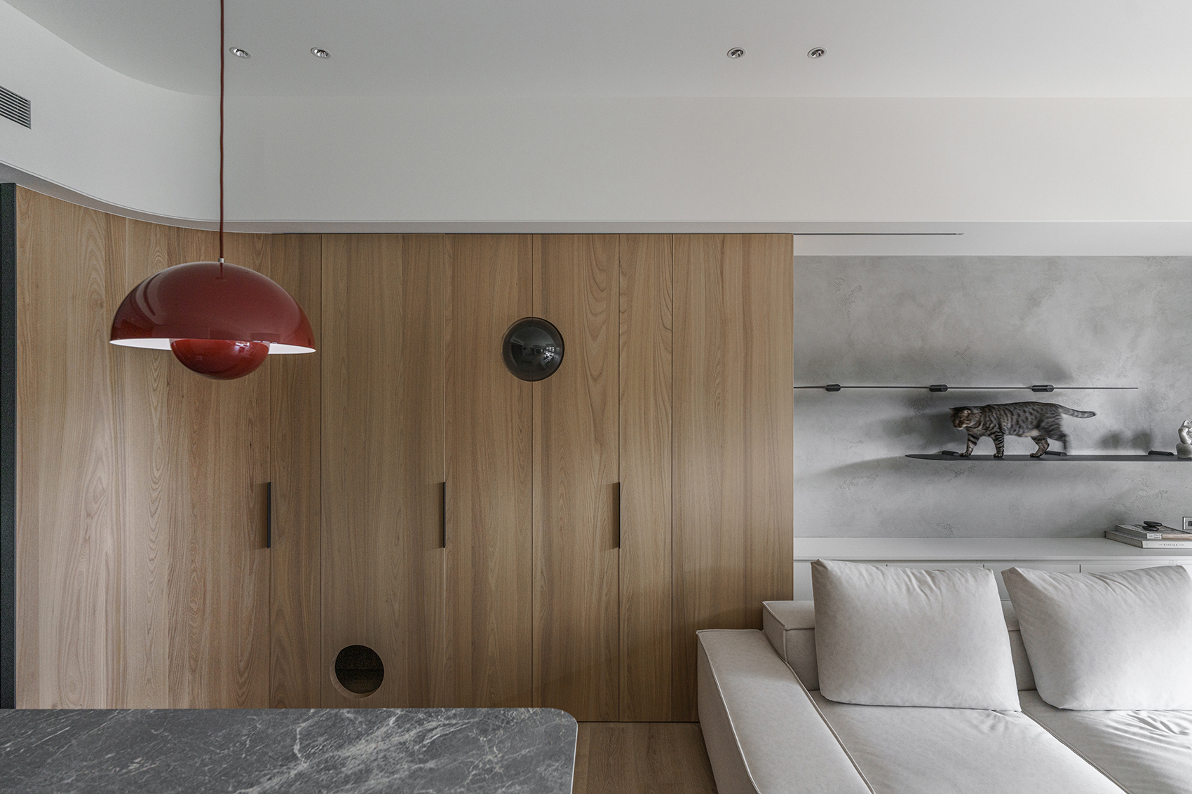 A Path Amongst Cats Residence By AODA InteriorDesign - 谷德设计网