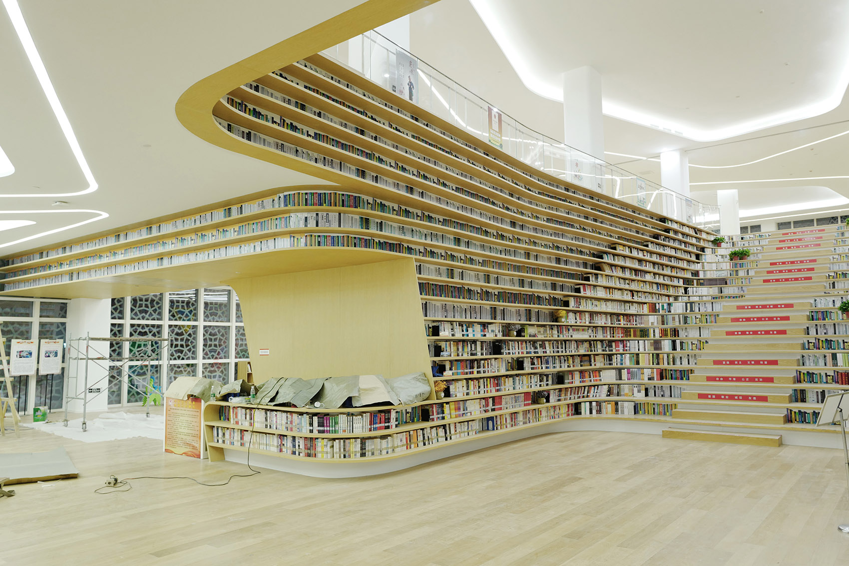 Terrace Library and Cave Museum / UDG · Very Studio - 谷德设计网