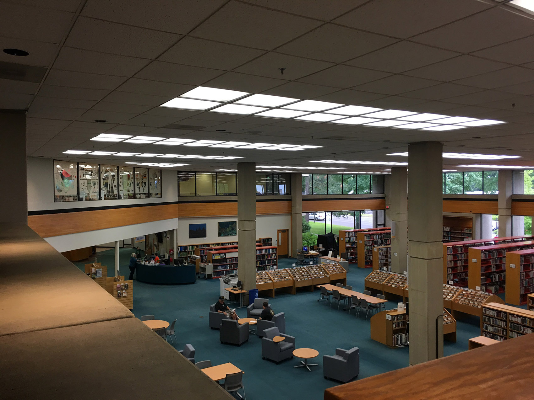 Salem Public Library Renovation by Hacker - 谷德设计网