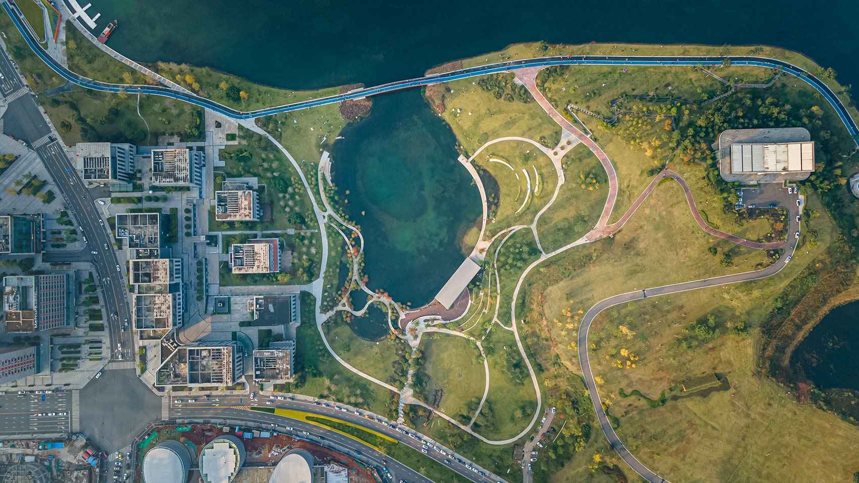 Xinglong Lake · Lakeside Woods Library by Yudao Landscape Design - 谷德设计网