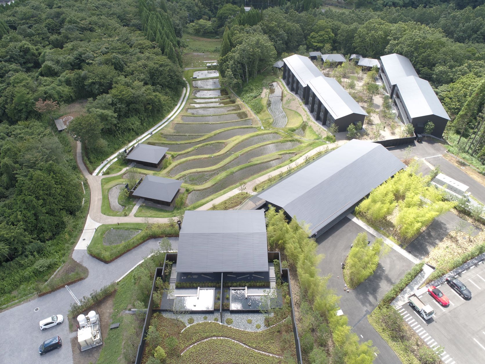 KAI Yufuin by Kengo Kuma and Associates - 谷德设计网