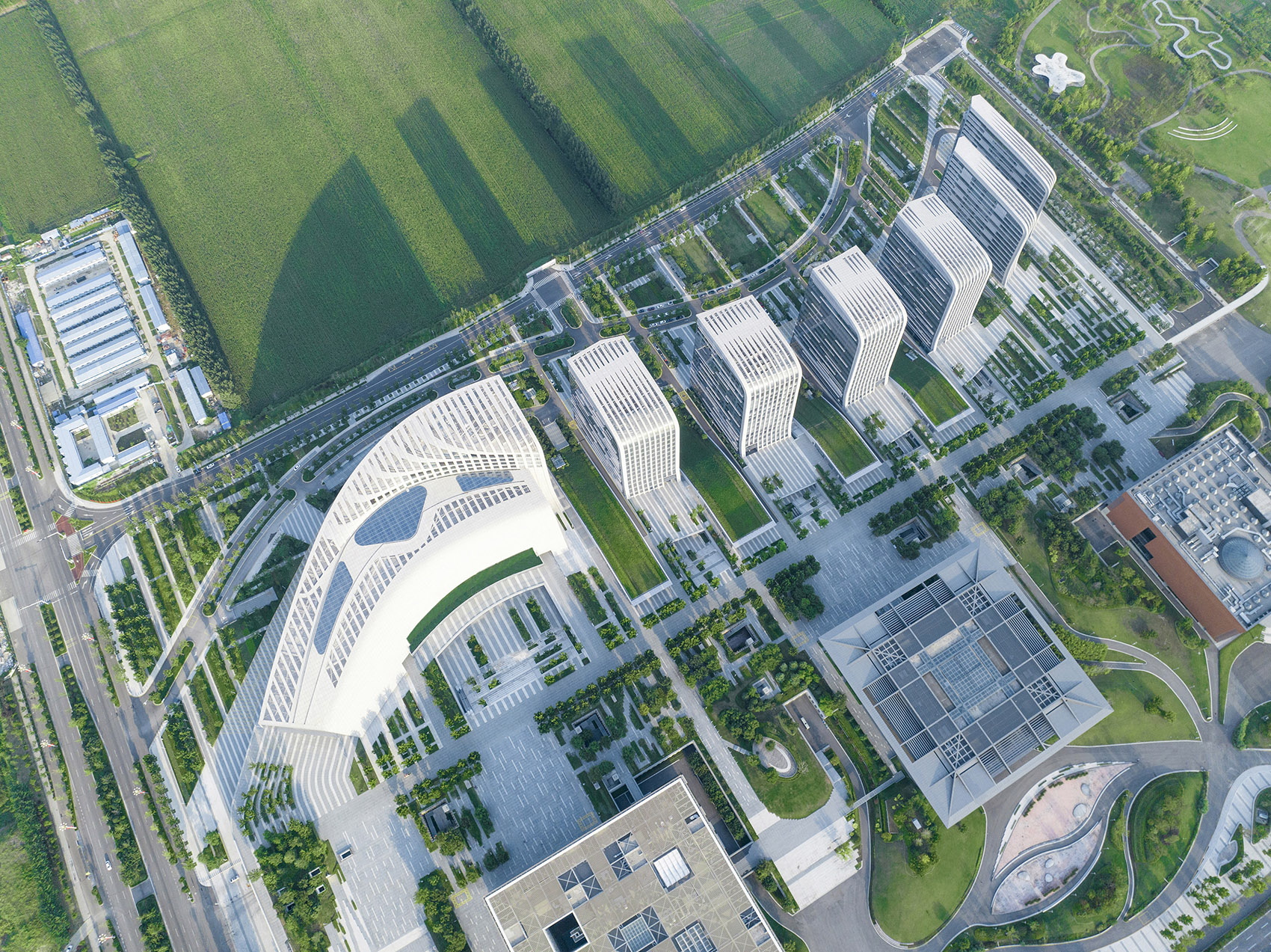 Jining Cultural Industry Park (Jining Cultural Center Phase III) by LLA ...