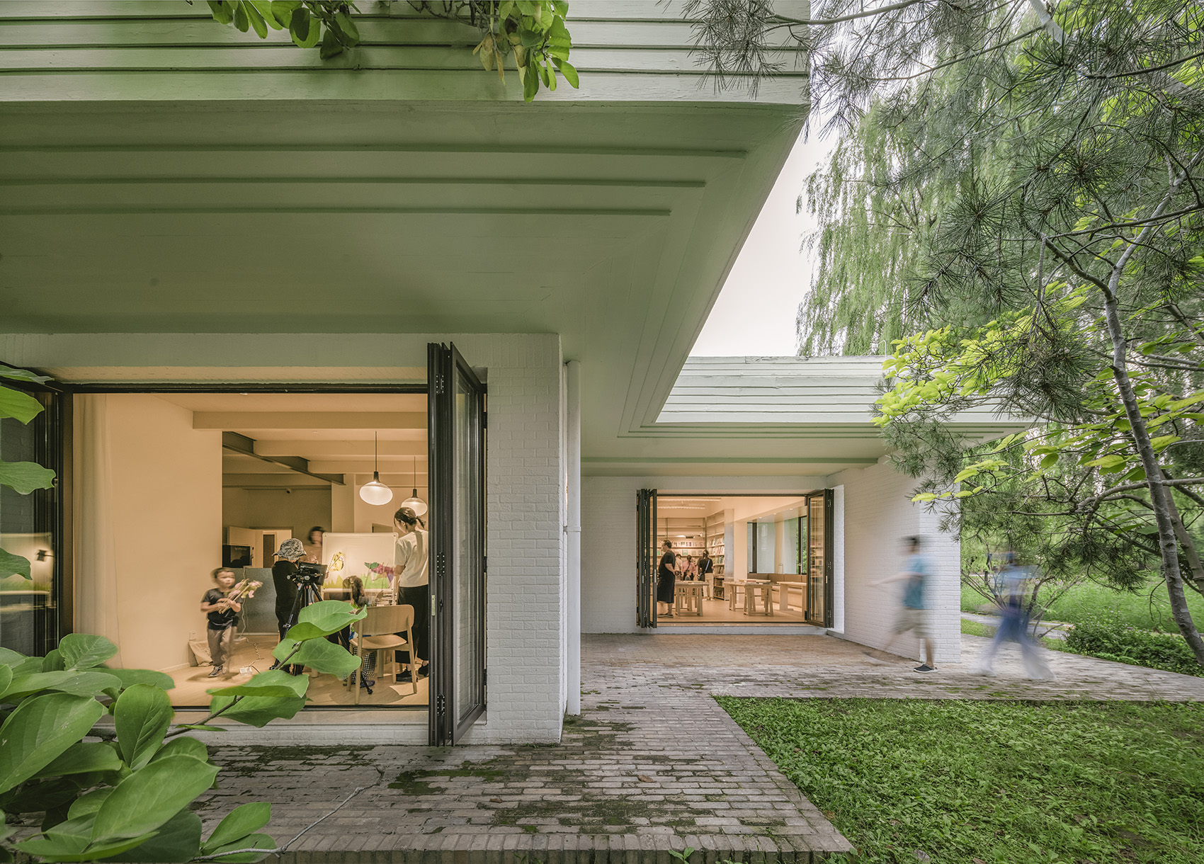 Juanzong Bookstore and Yishan Books in Shunyi Beijing by genarchitects ...