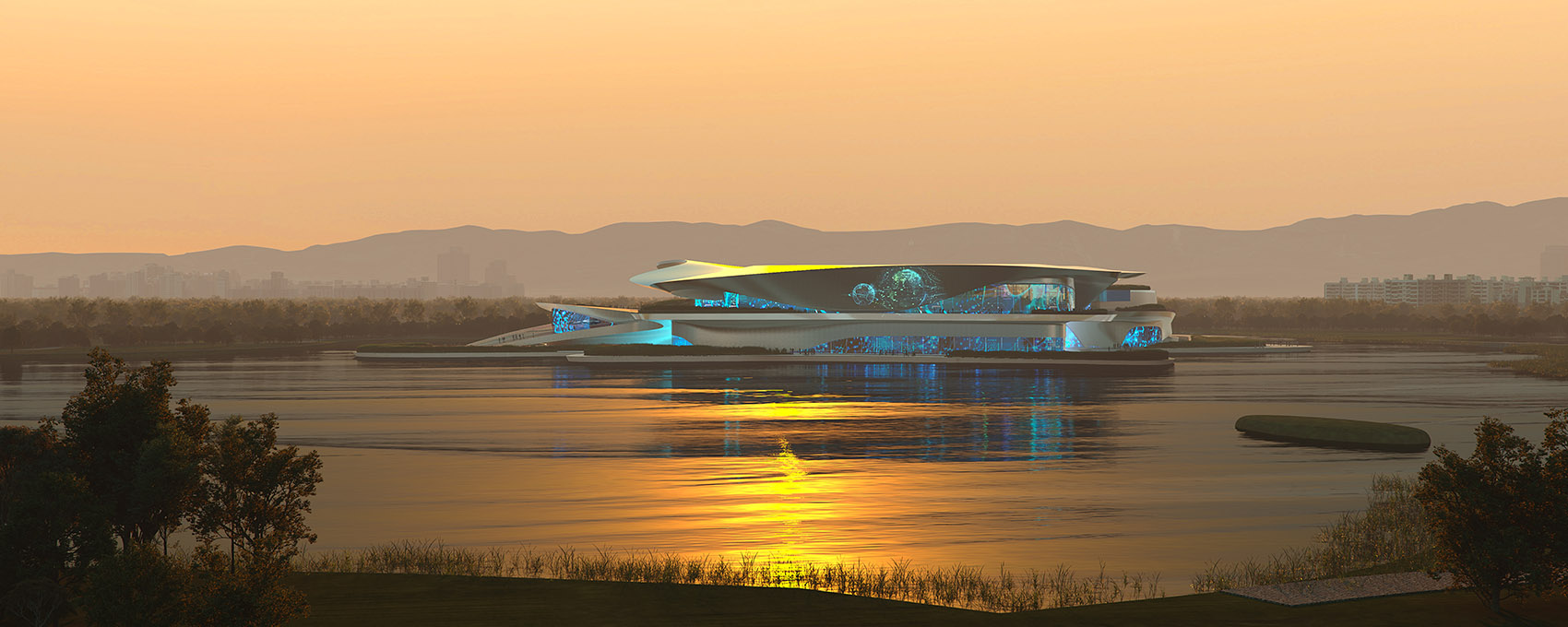Chengdu Science Fiction Museum by Zaha Hadid Architects - 谷德设计网