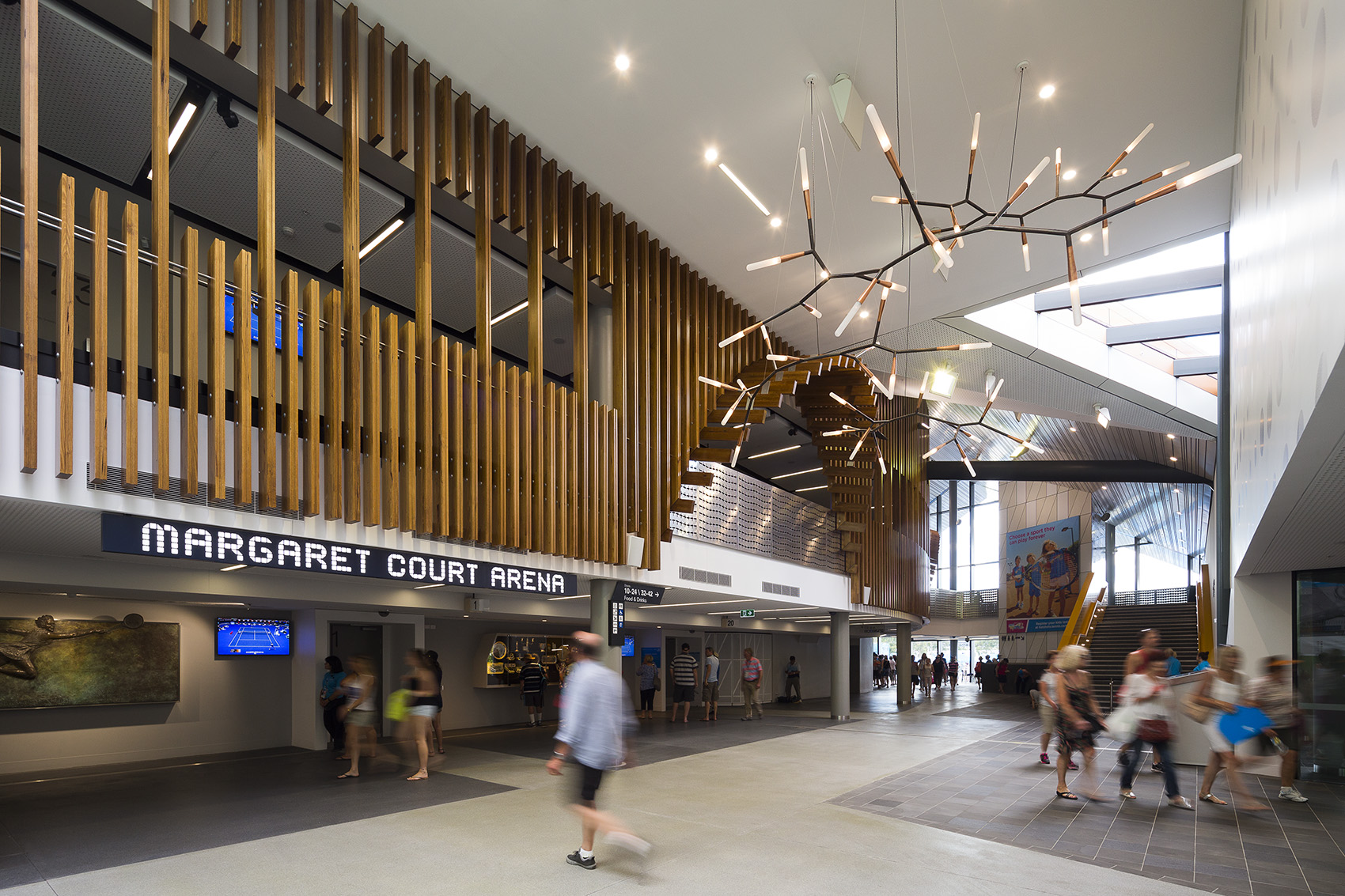 Margaret Court Arena by POPULOUS - 谷德设计网