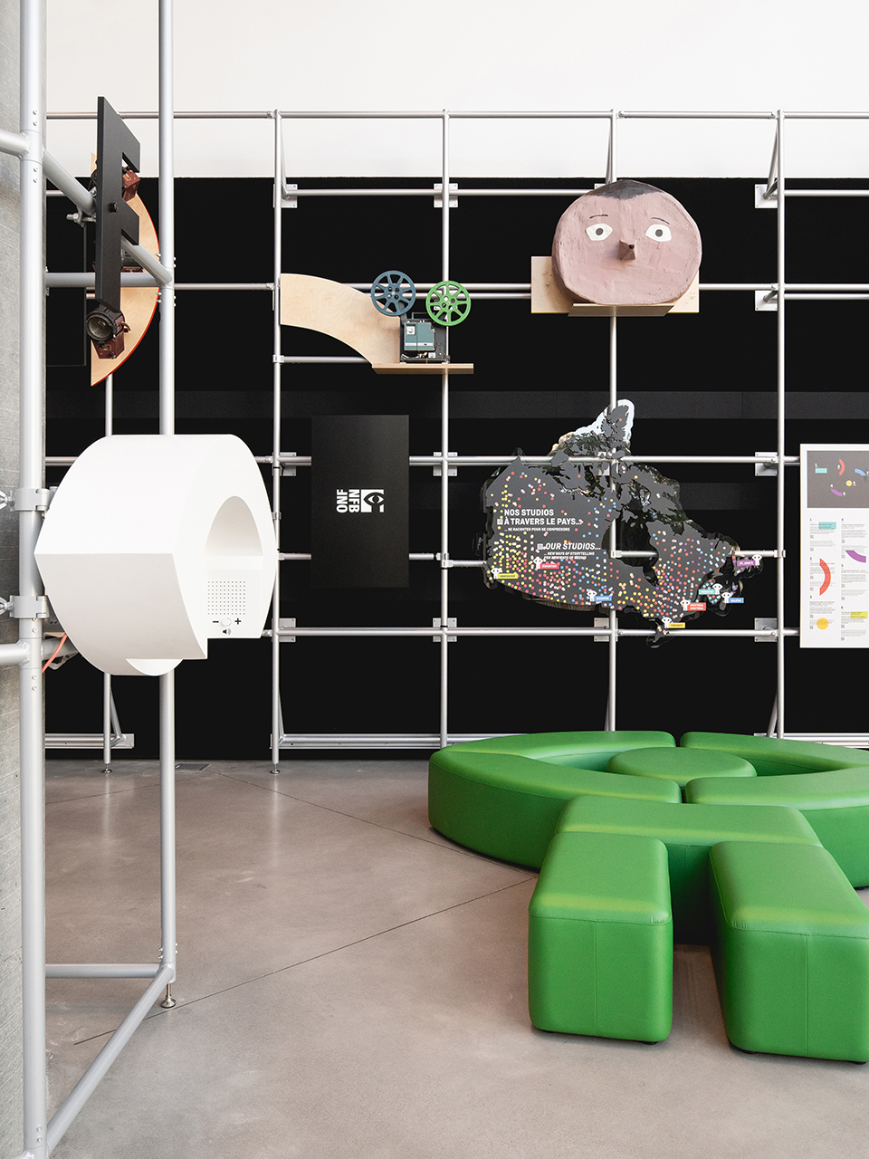 Design of the NFB new reception area by Taktik design - 谷德设计网