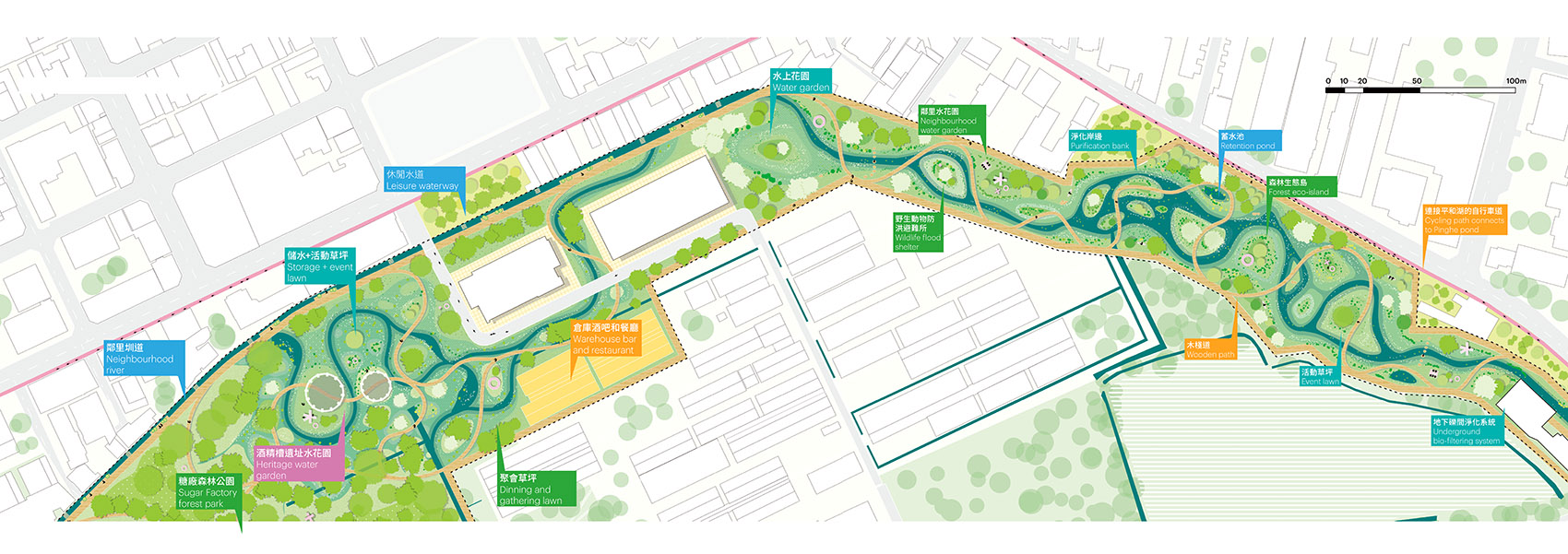 A water factory in Huwei: MVRDV wins competition to modernise a ...