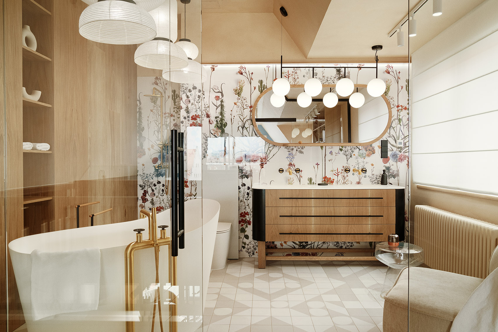 Apartment with a view of 1000 years of history by SIKORA INTERIORS - 谷德设计网