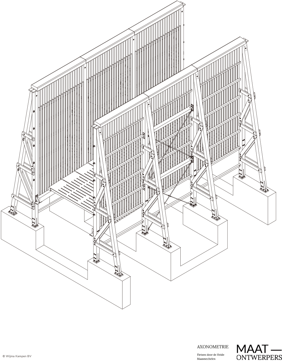 Cycling through the Heathland in the Hoge Kempen National Park by Maat ...