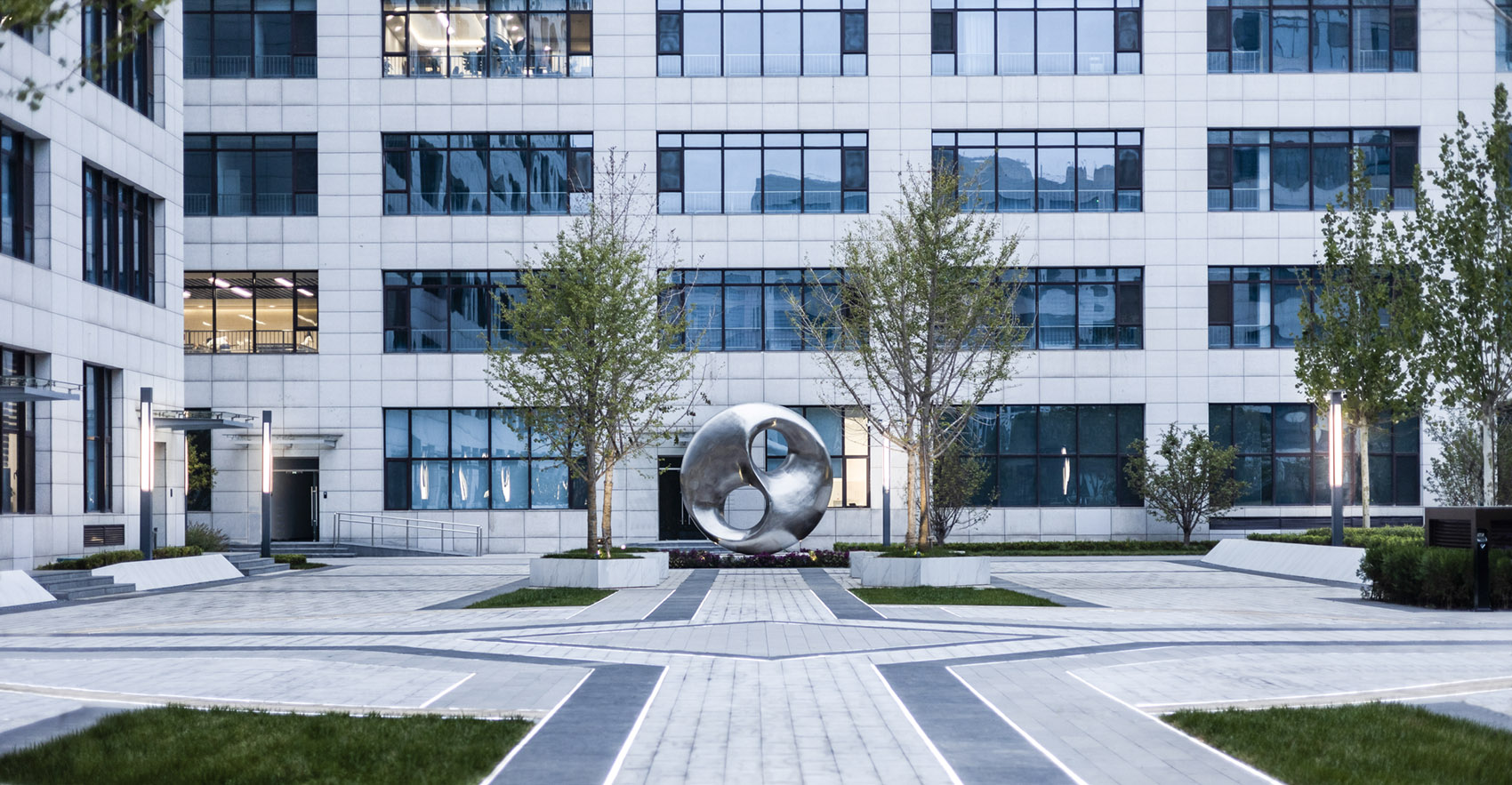 Landscape design of the management sub-center of CCCC by CCCC Highway ...