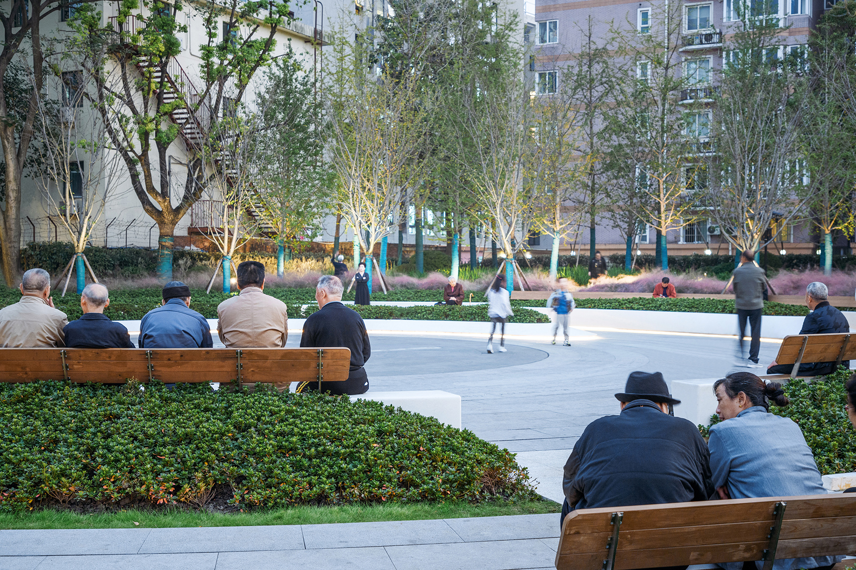 Leshan Pocket park, Shanghai by VIASCAPE design - 谷德设计网