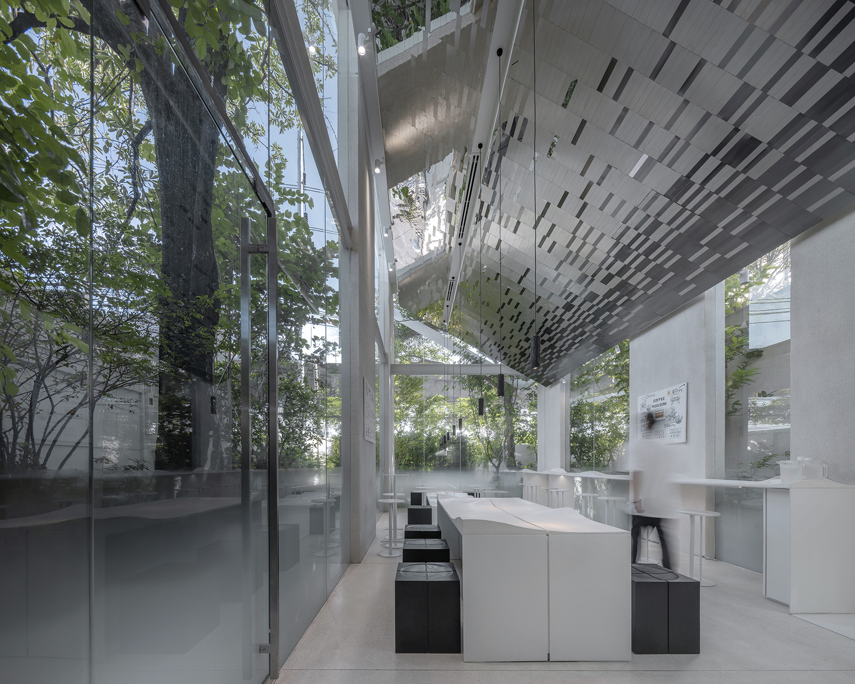 NANA Coffee Roasters Bangna by IDIN Architects - 谷德设计网