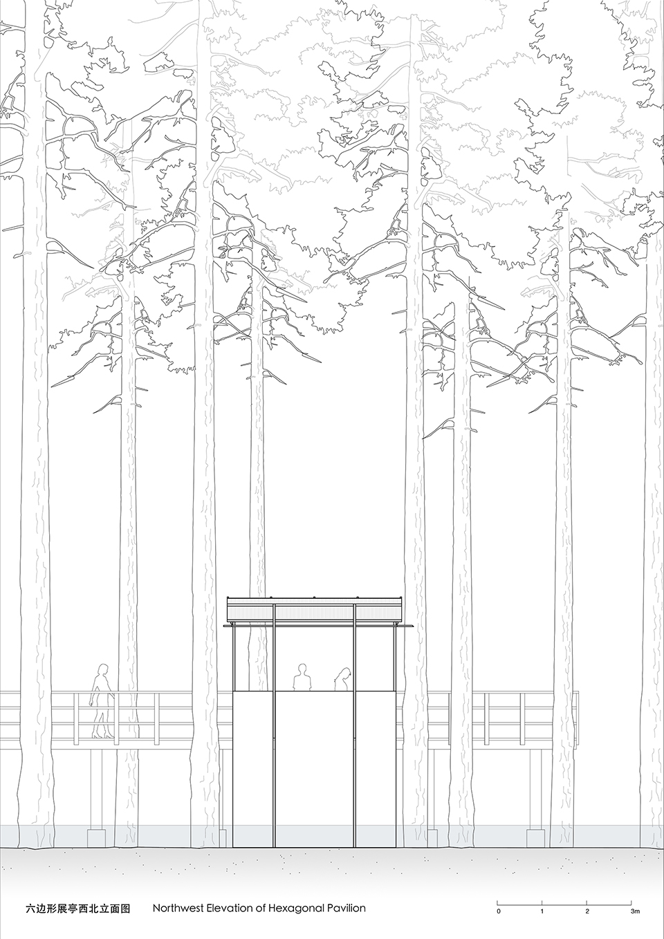Temporary Pavilions in Aquatic Forest Park, China by Atelier Gegeben ...