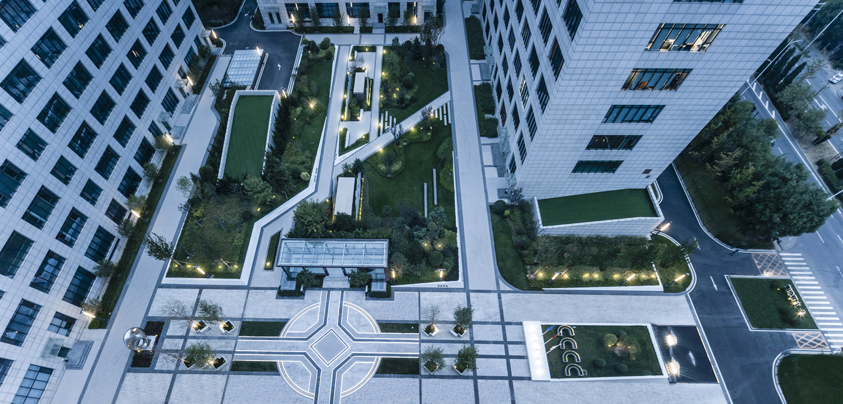 Landscape design of the management sub-center of CCCC by CCCC Highway ...