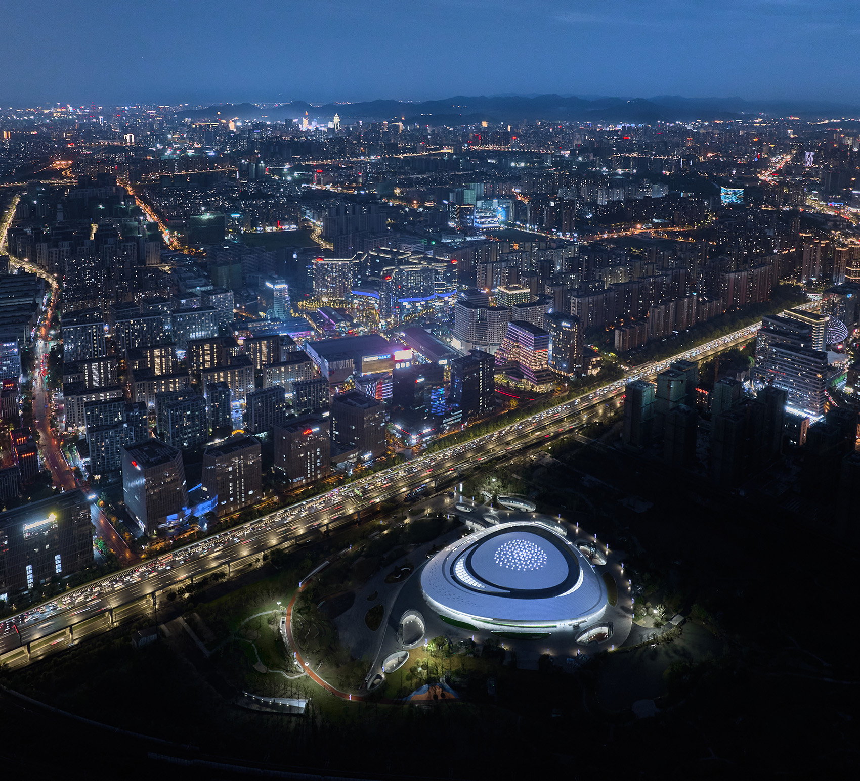 China Hangzhou Esports Center by CSADI - 谷德设计网