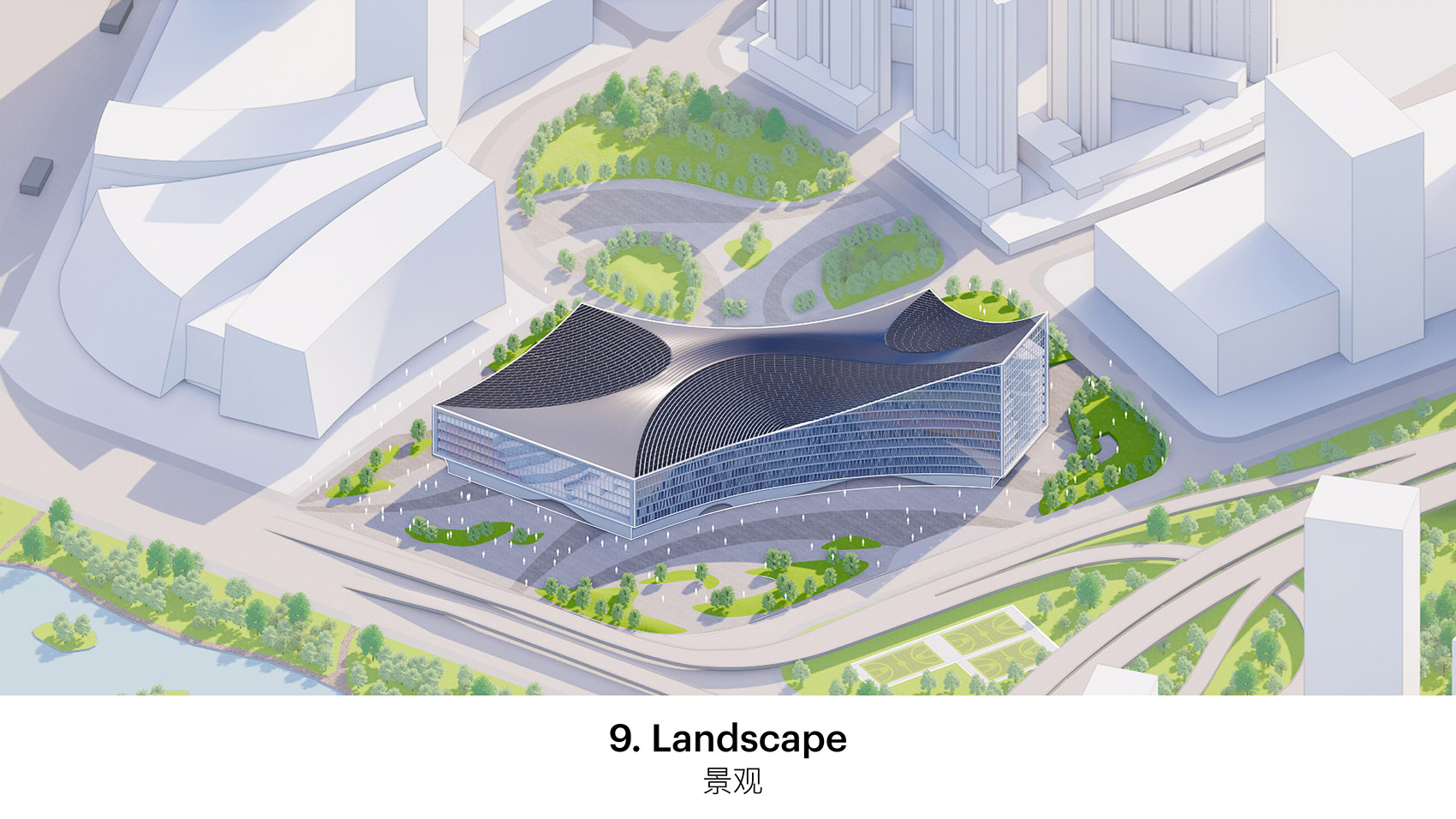 A canyon of books: MVRDV reveals winning design for Wuhan Library - 谷德设计网