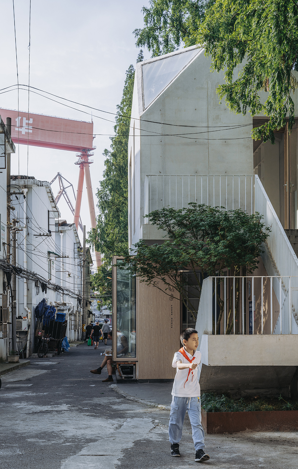 The PAVILION, a community house nearby Huangpu river by VIASCAPE design ...