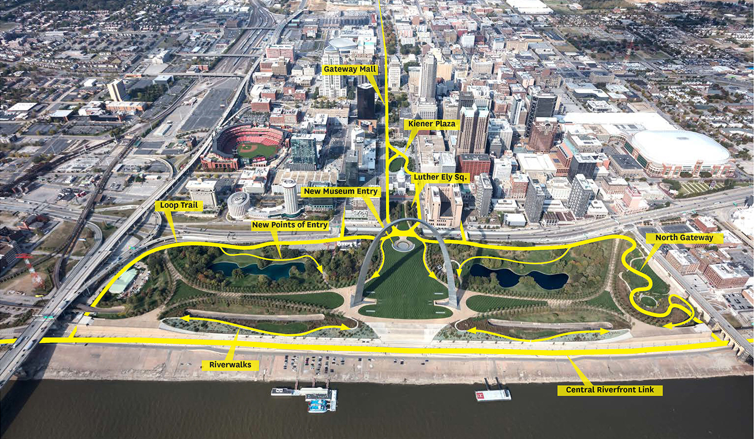 2021 ASLA URBAN DESIGN AWARD OF HONOR: The CityArchRiver Project ...