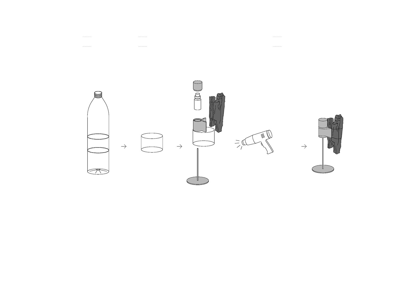 Reused Plastic Bottle Series by Chen Shujie Studio - 谷德设计网