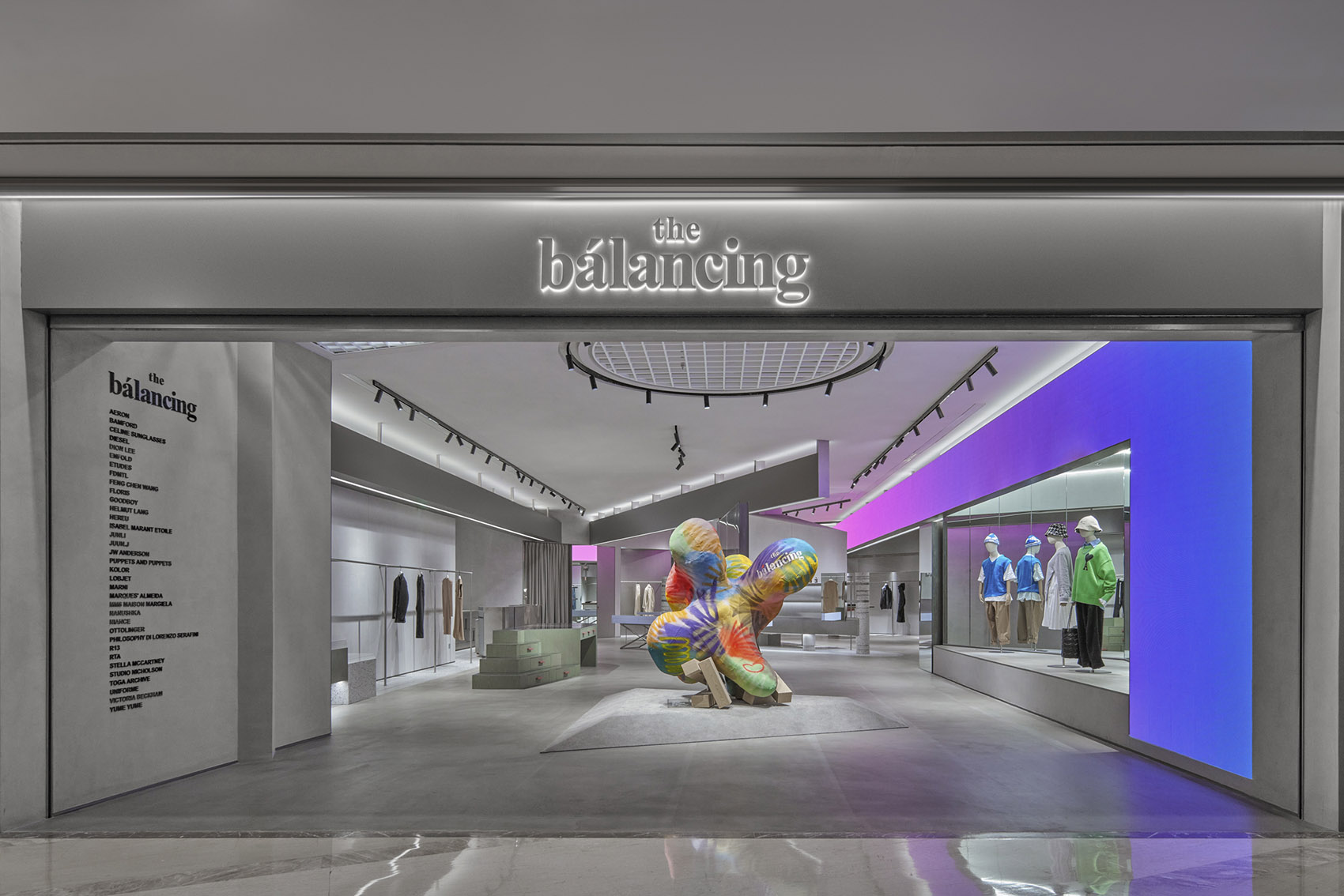 the baláncing multi brand store, Shanghai, China by All Design Studio ...