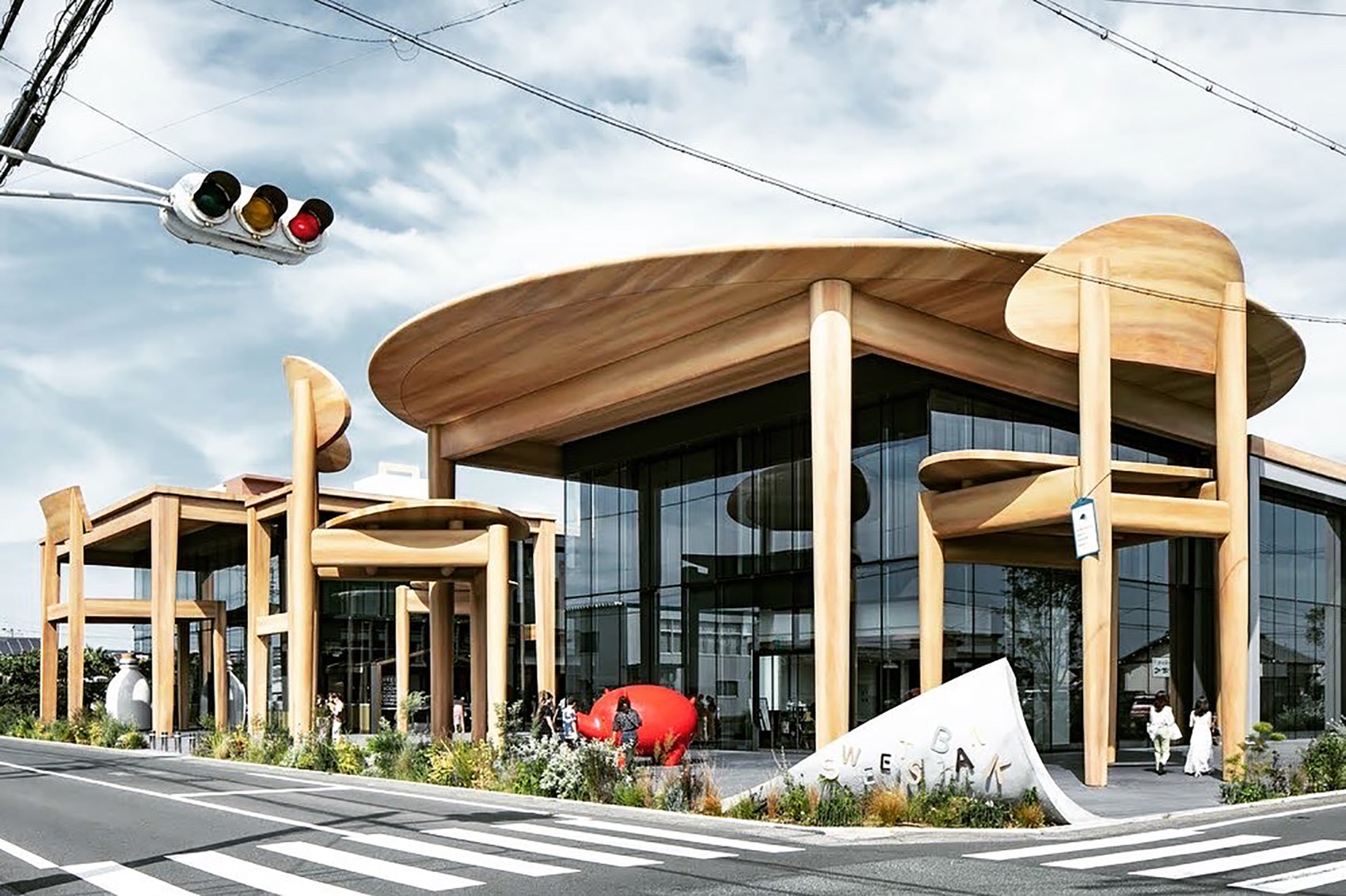 SWEETS BANK by Nikken Sekkei Ltd - 谷德设计网