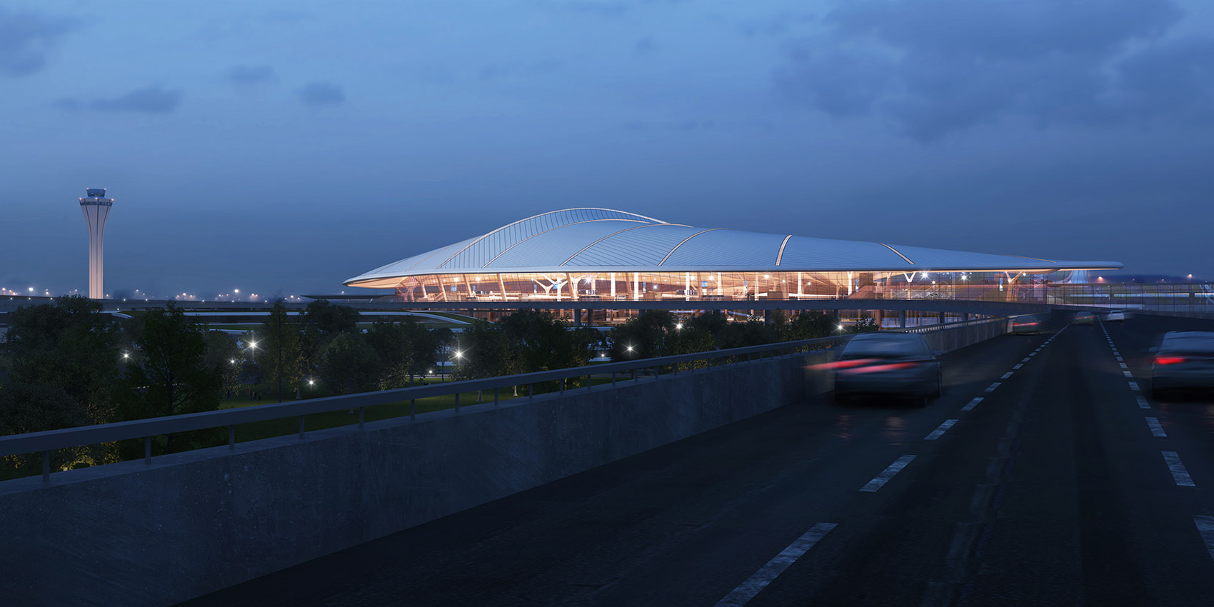 MAD reveals design for the new terminal of Changchun Airport - 谷德设计网