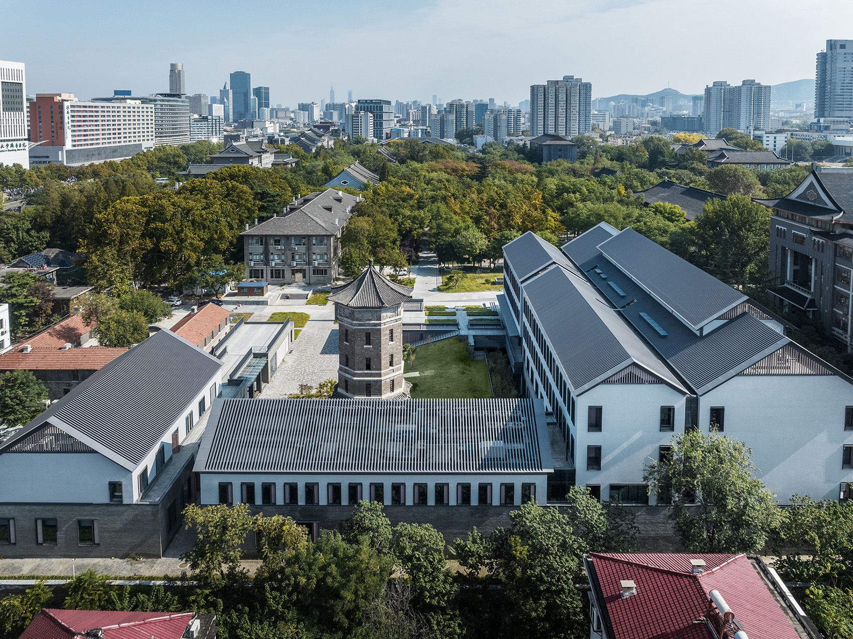 Animal Experiment Center in Baotu Spring Campus of Shandong University ...