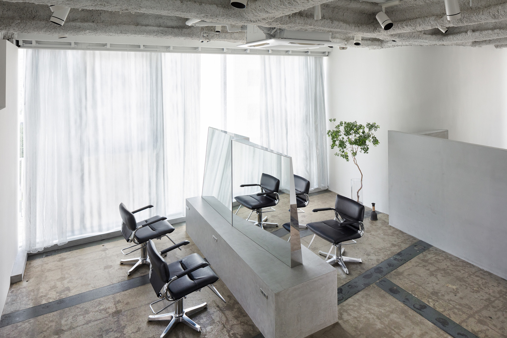 SITEN Hair and eye salon by SIDES CORE - 谷德设计网