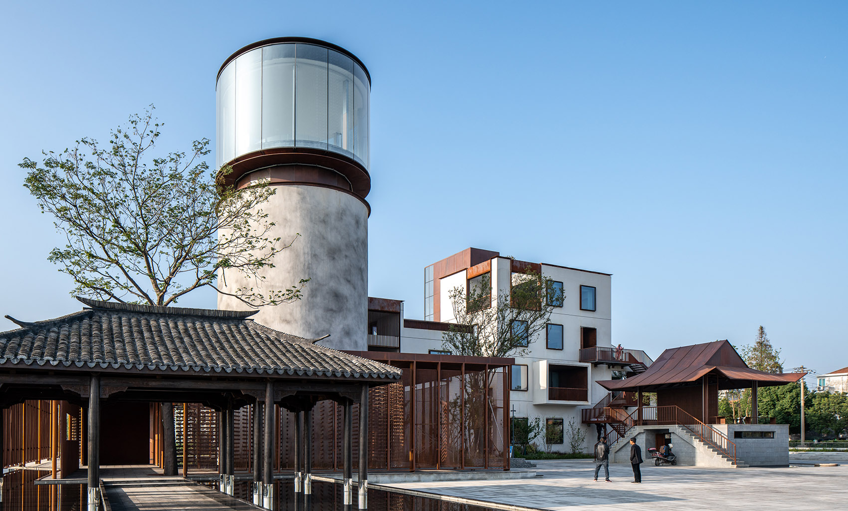 Yangtze River Delta Integration Demonstration Zone: SOHO Wisdom Granary of Dingzha Watertown by ...