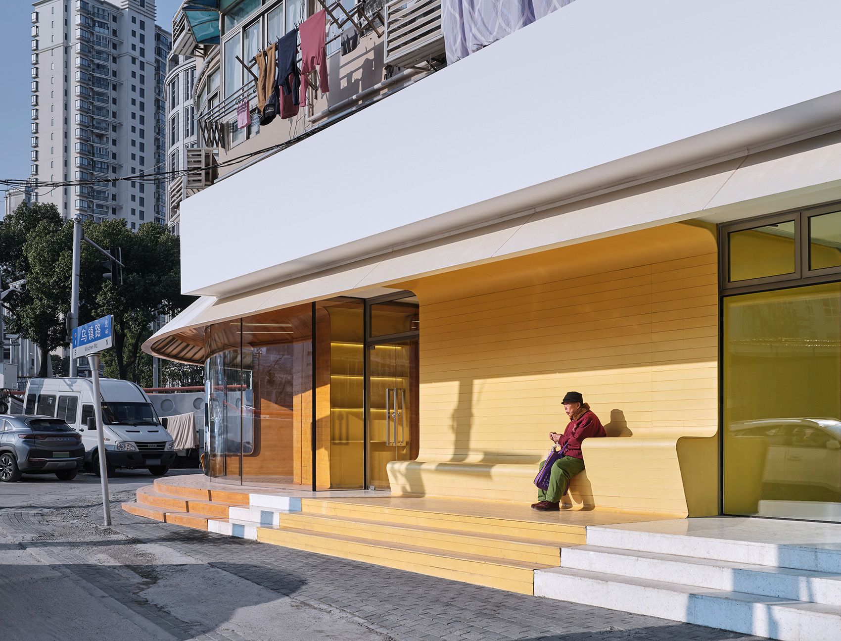 The Decoration Design of Suhe Service Station by Original Design Studio ...