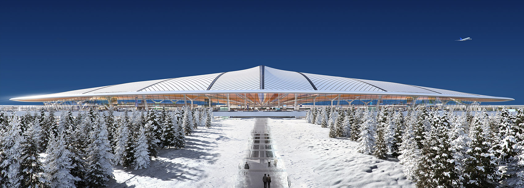 MAD reveals design for the new terminal of Changchun Airport - 谷德设计网
