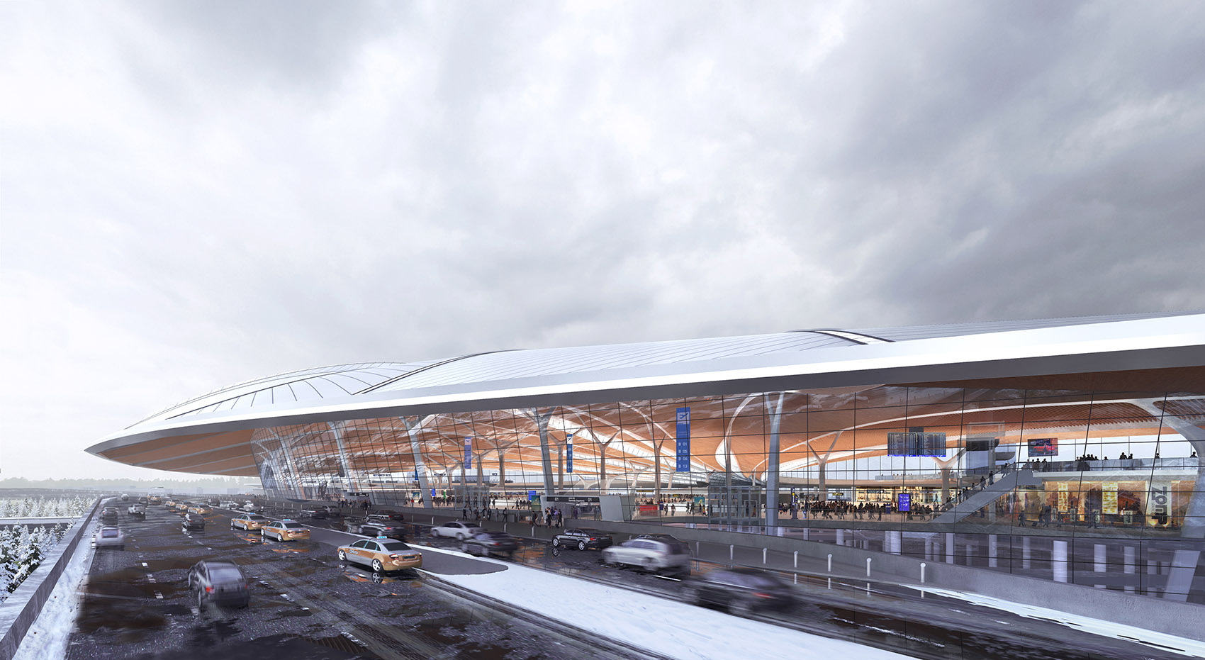 MAD reveals design for the new terminal of Changchun Airport - 谷德设计网