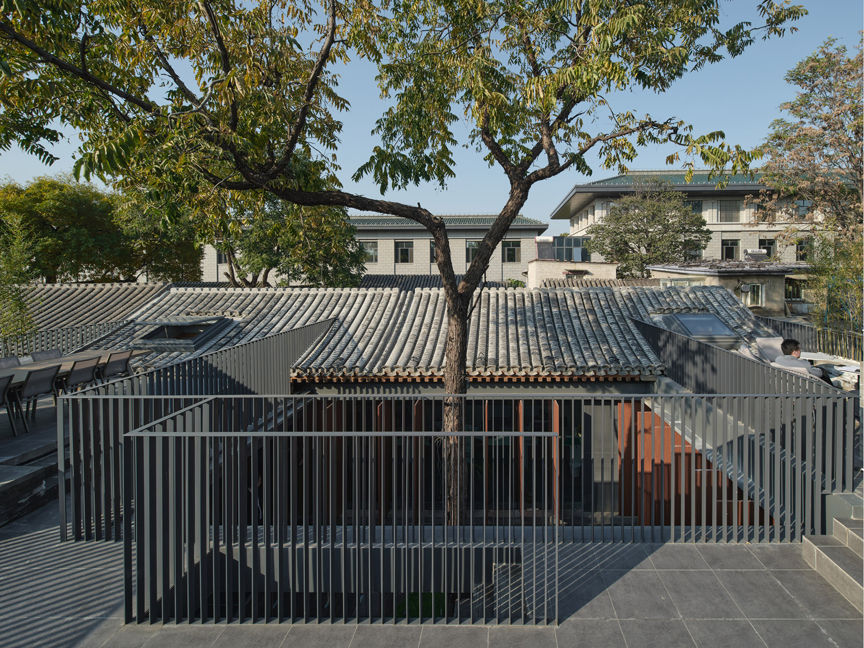 New Office of BAZUO Architecture Studio in traditional Beijing hutong by BAZUO Architecture ...