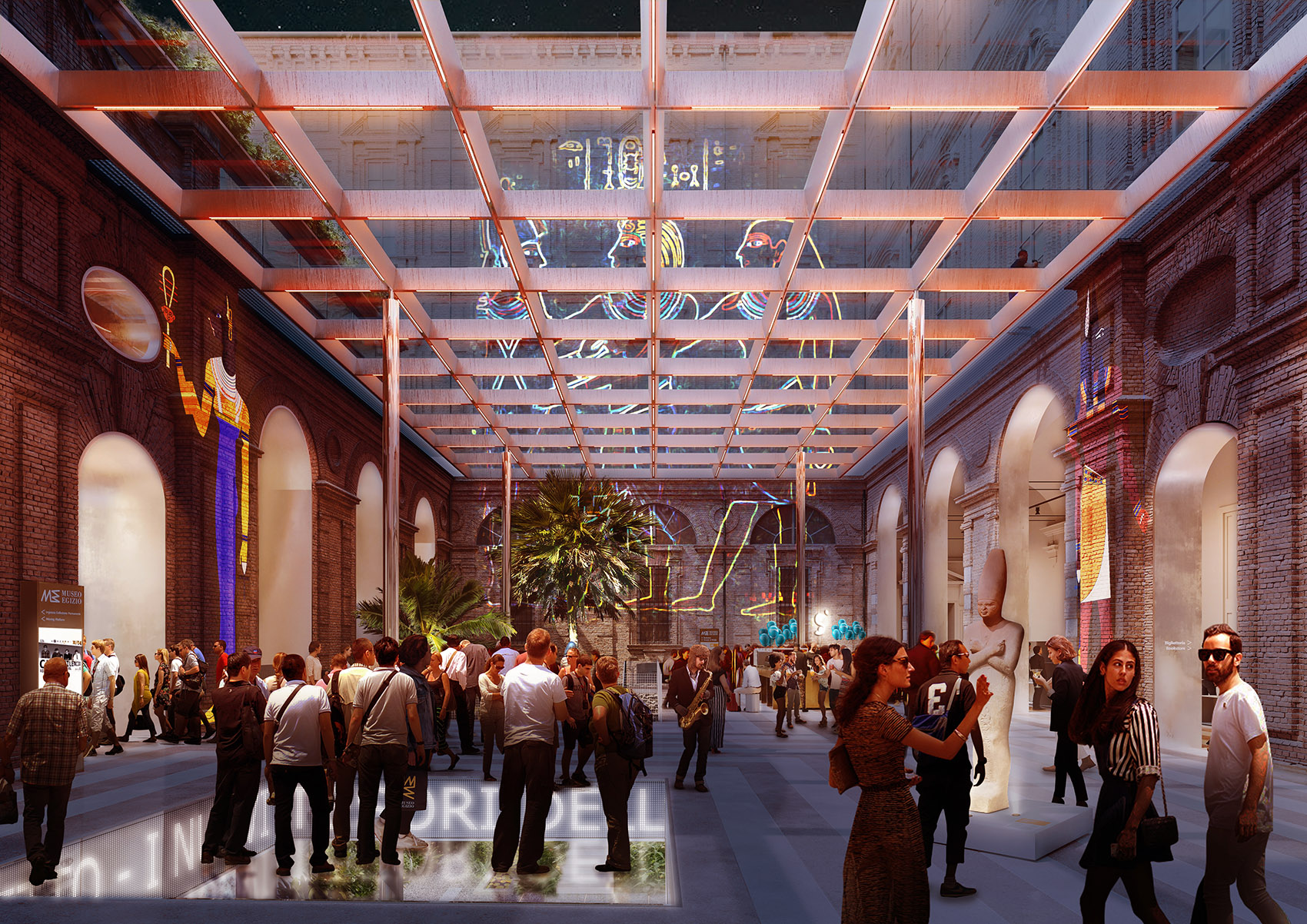 OMA / David Gianotten Wins Competition to Transform Museo Egizio in ...