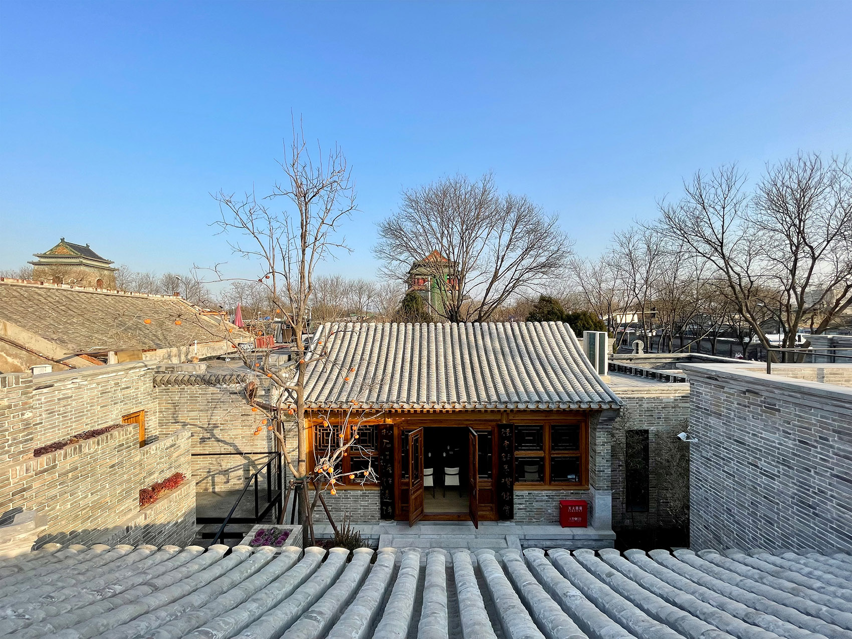 Courtyard renovation at No. 33 Gulou West Street in Beijing by United Design Architects - 谷德设计网