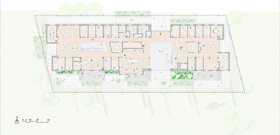 Houston Endowment Headquarters by Kevin Daly Architects + PRODUCTORA ...