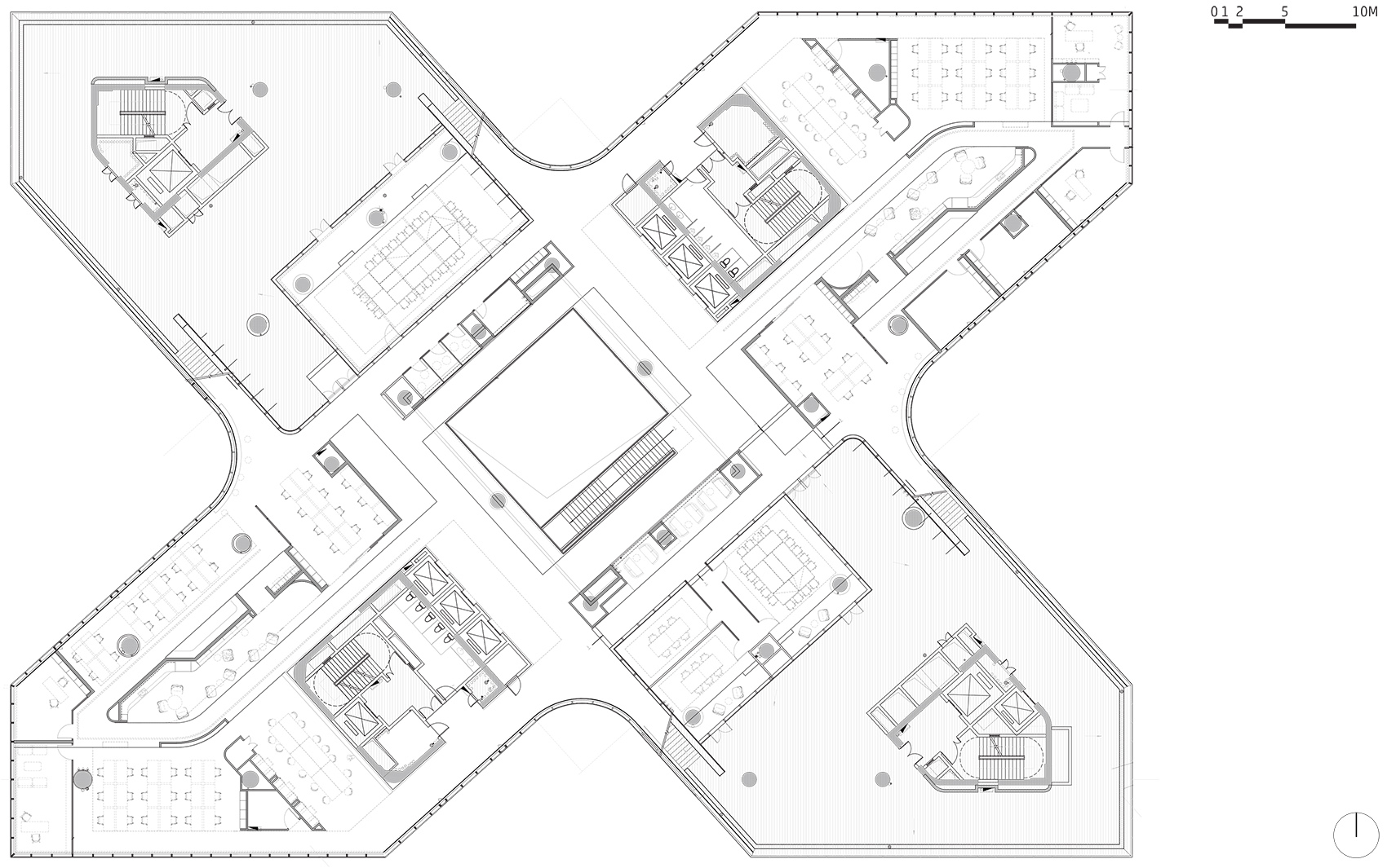 Innovation Center for High-performance Medical Devices by HENN - 谷德设计网