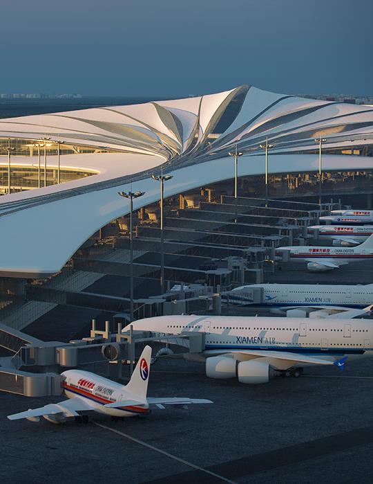 MAD reveals design for the new terminal of Changchun Airport - 谷德设计网