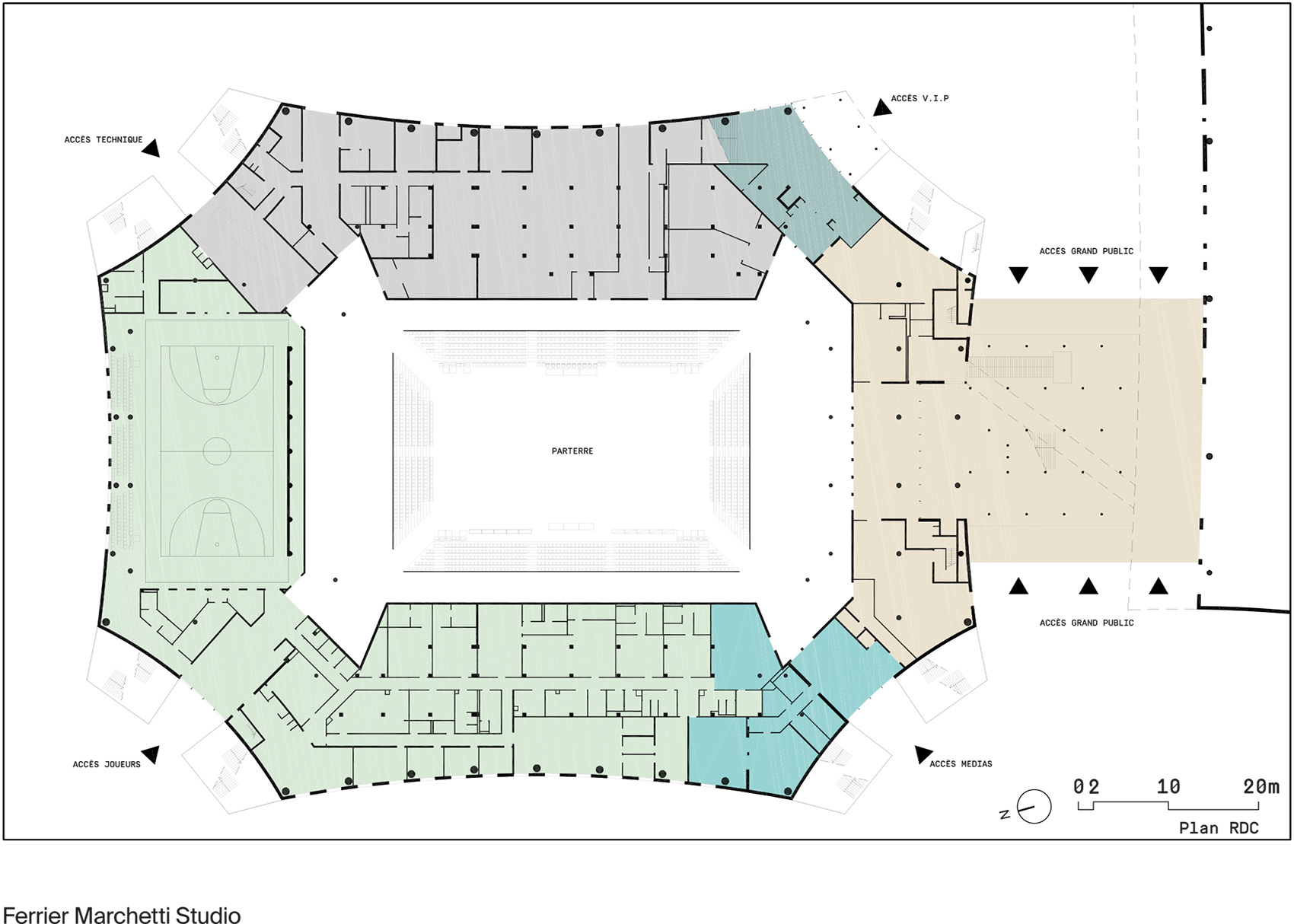 CO’Met – Arena, congress and convention center by JACQUES FERRIER ...