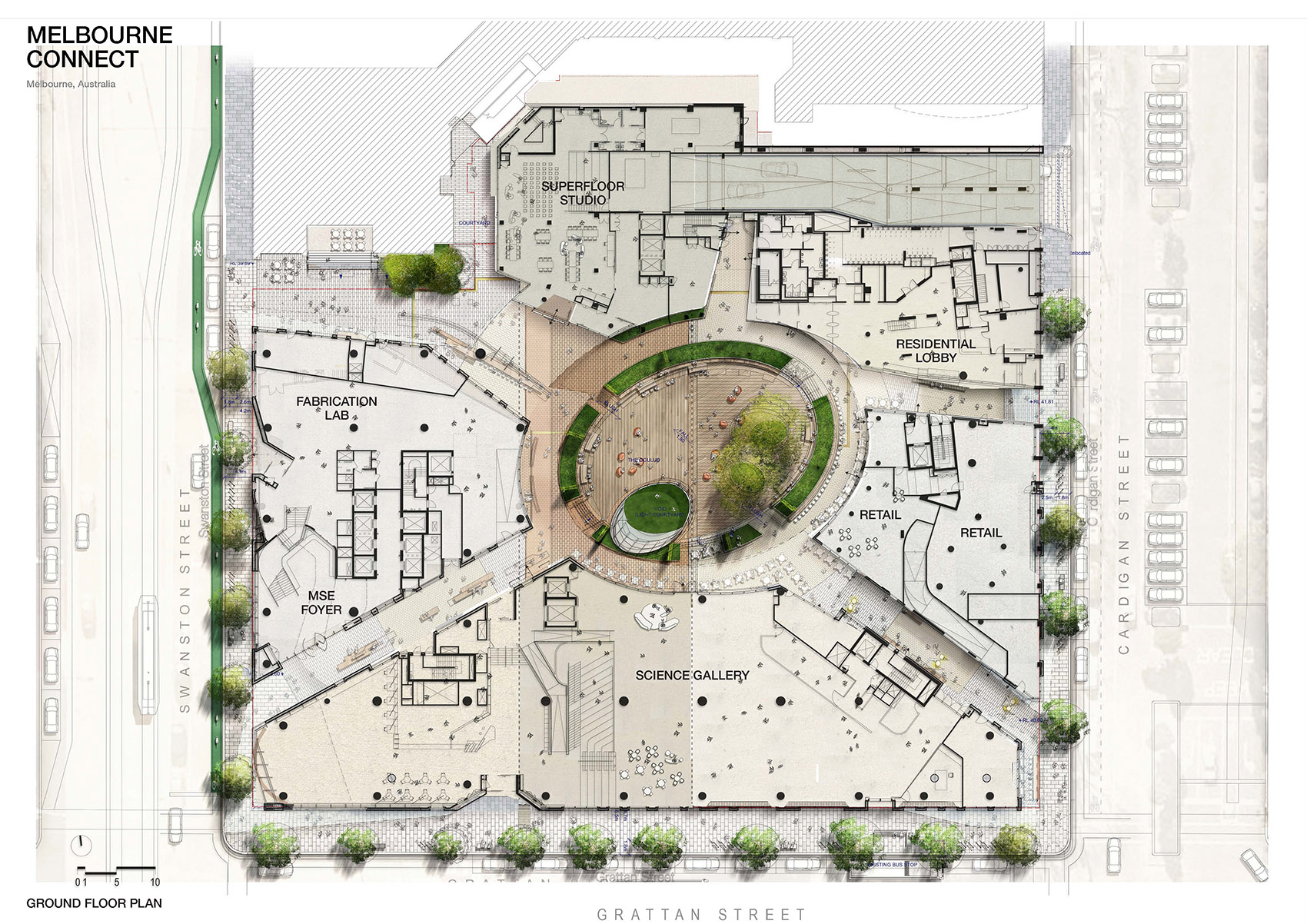 Melbourne Connect by Woods Bagot - 谷德设计网