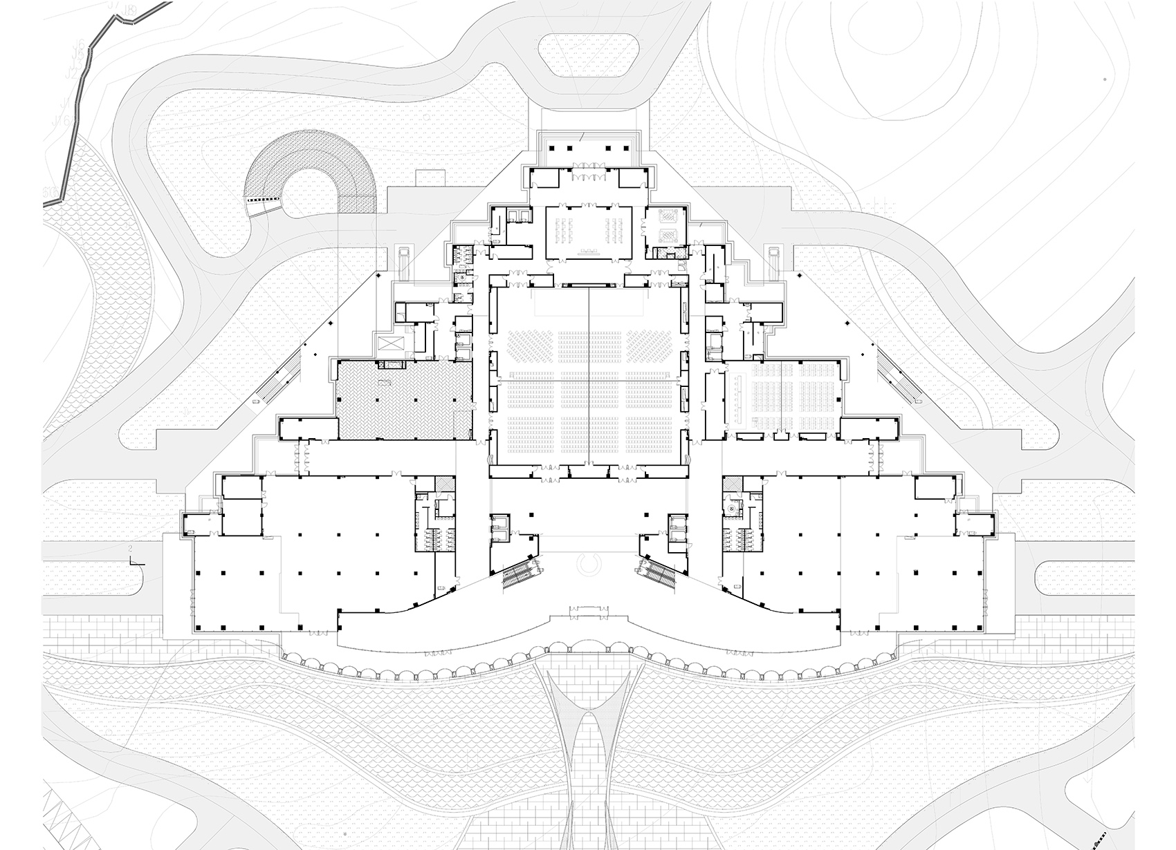 International Migratory Bird Town Convention & Exhibition Center by OI ...