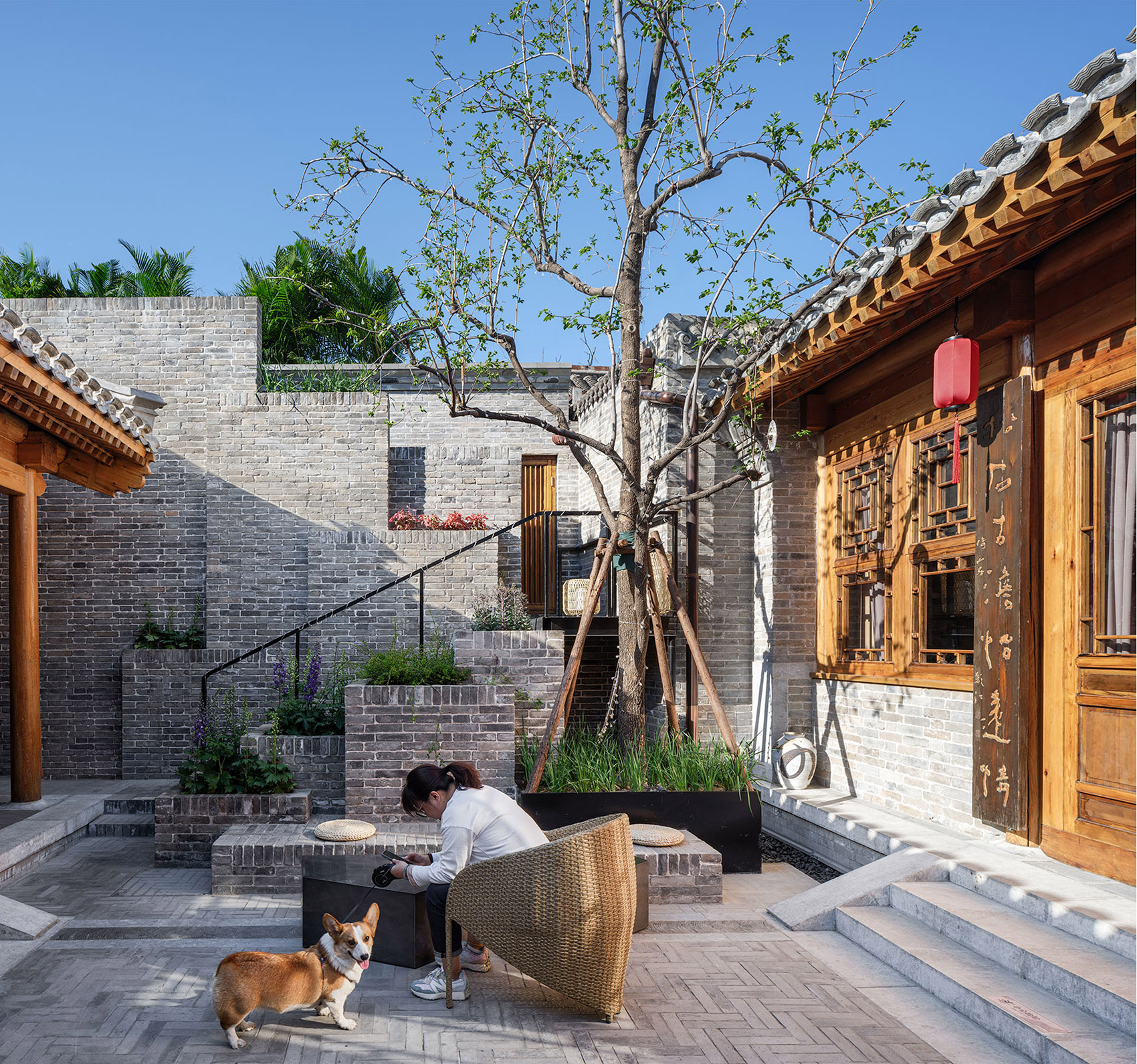 Courtyard renovation at No. 33 Gulou West Street in Beijing by United Design Architects - 谷德设计网