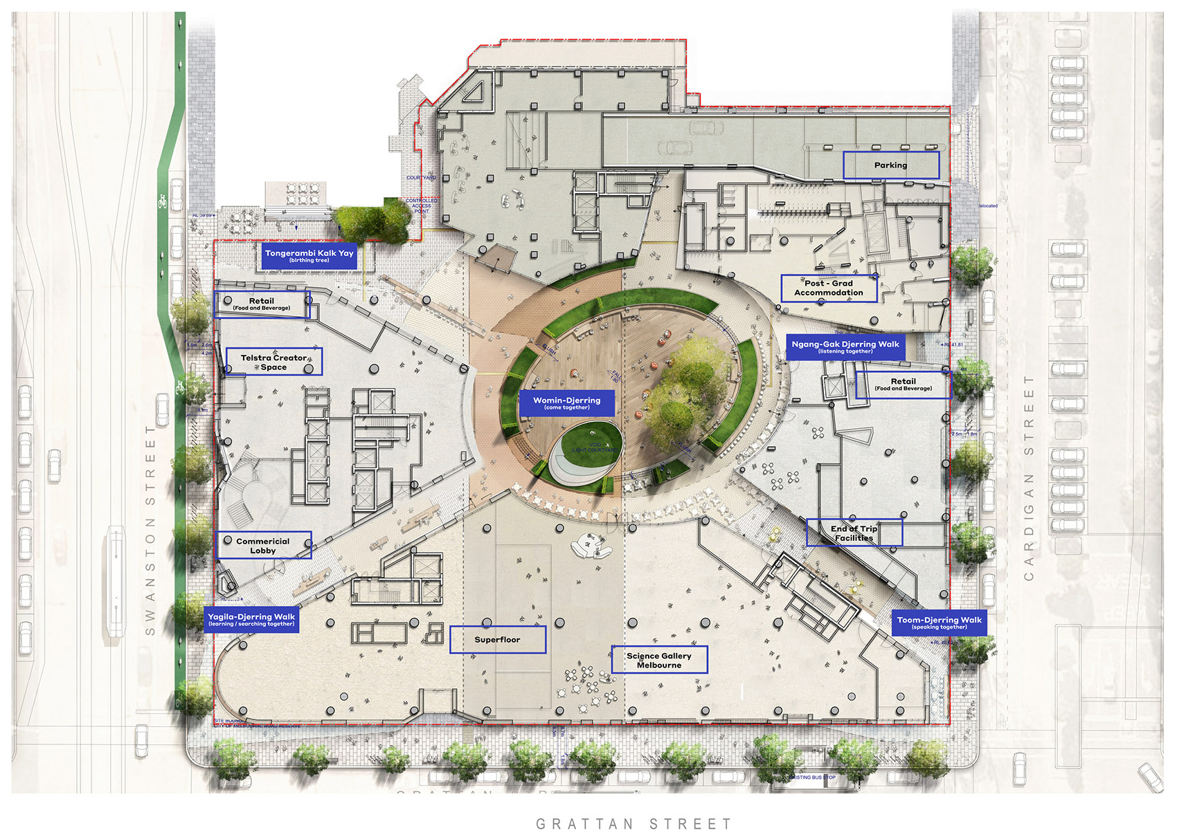 Melbourne Connect by Woods Bagot - 谷德设计网