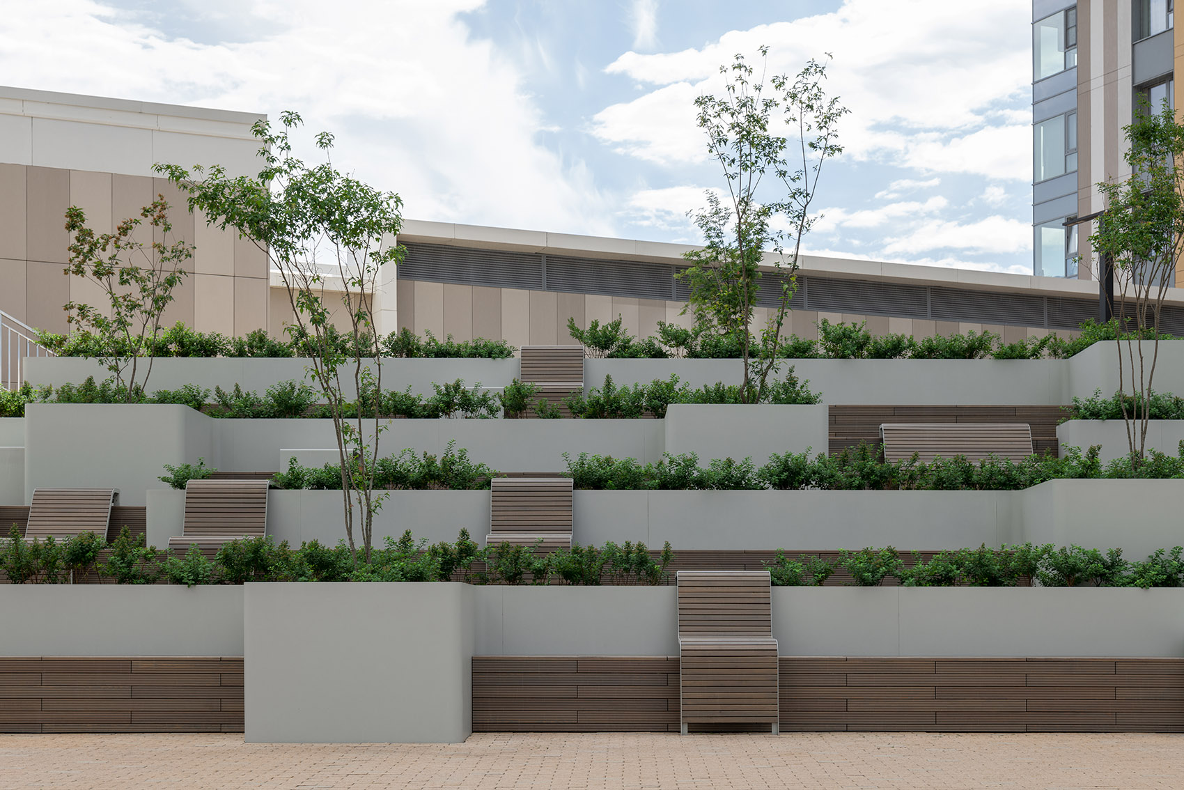 Public space in the Residential Complex by Basis architectural bureau ...