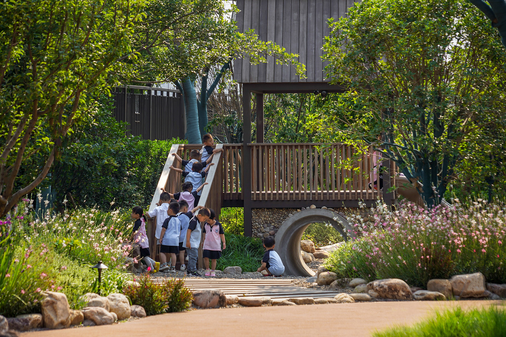 One Infinity Academy, Kindergarten by Horizon & Atmosphere Landscape ...